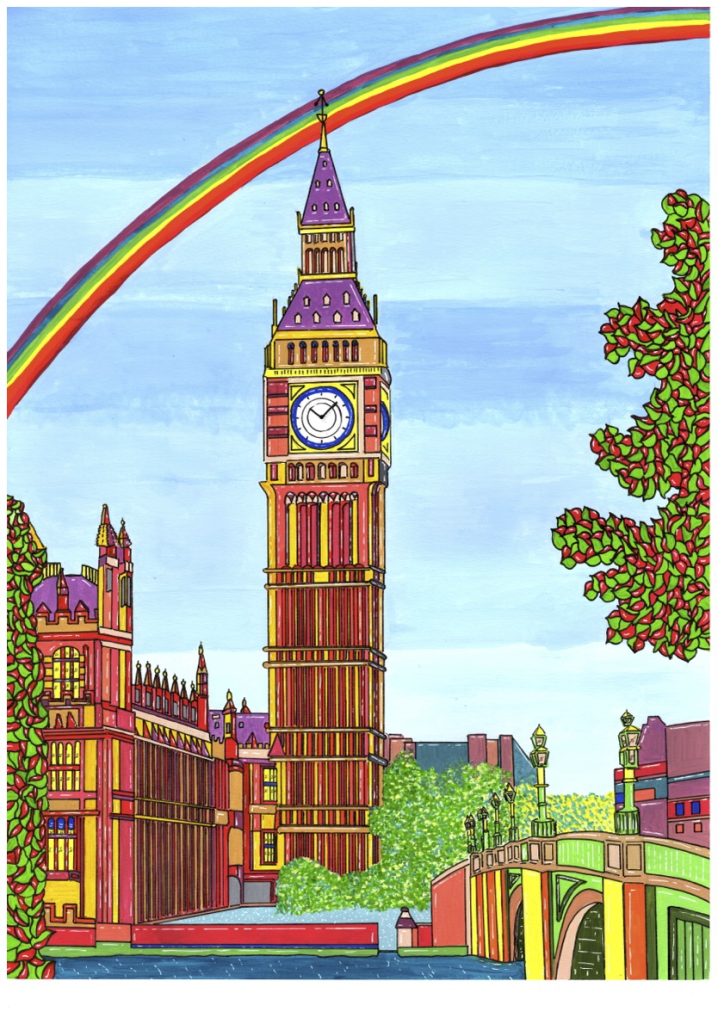Big Ben signed print – The Littler Places